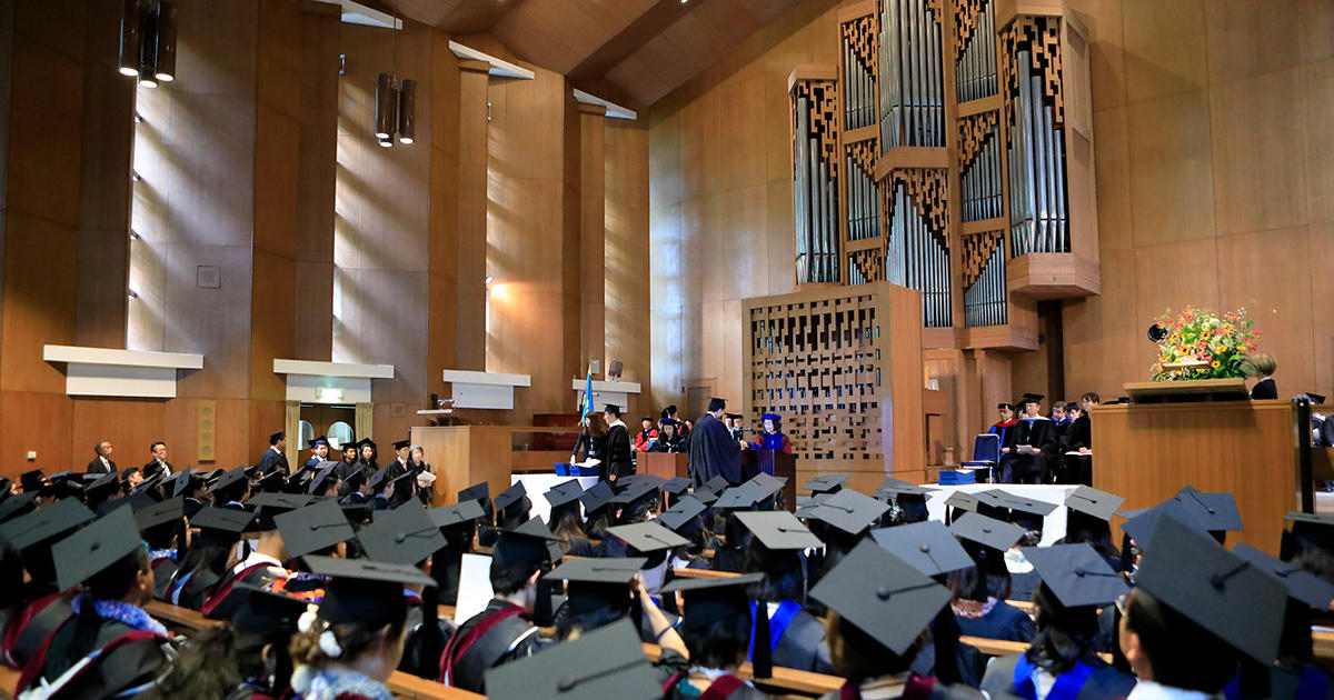 2019 Summer Commencement Ceremony｜ICU - INTERNATIONAL CHRISTIAN UNIVERSITY
